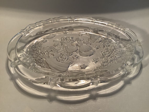 Vintage Walther Glas Mikasa Germany Clear and Frosted | Etsy