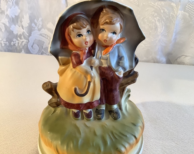 Vintage Sanyo Chadwick Miller “singing in the Rain” Wind up Music Box ...