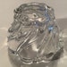 Vintage Mikasa Germany Peppermint Swirl Pattern Clear Crystal Candy or ...