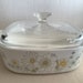 Vintage Corning Ware Floral Bouquet Pattern 2 Quart Square Casserole A ...