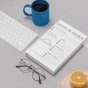Daily Gratitude Journal Digital Download - Etsy