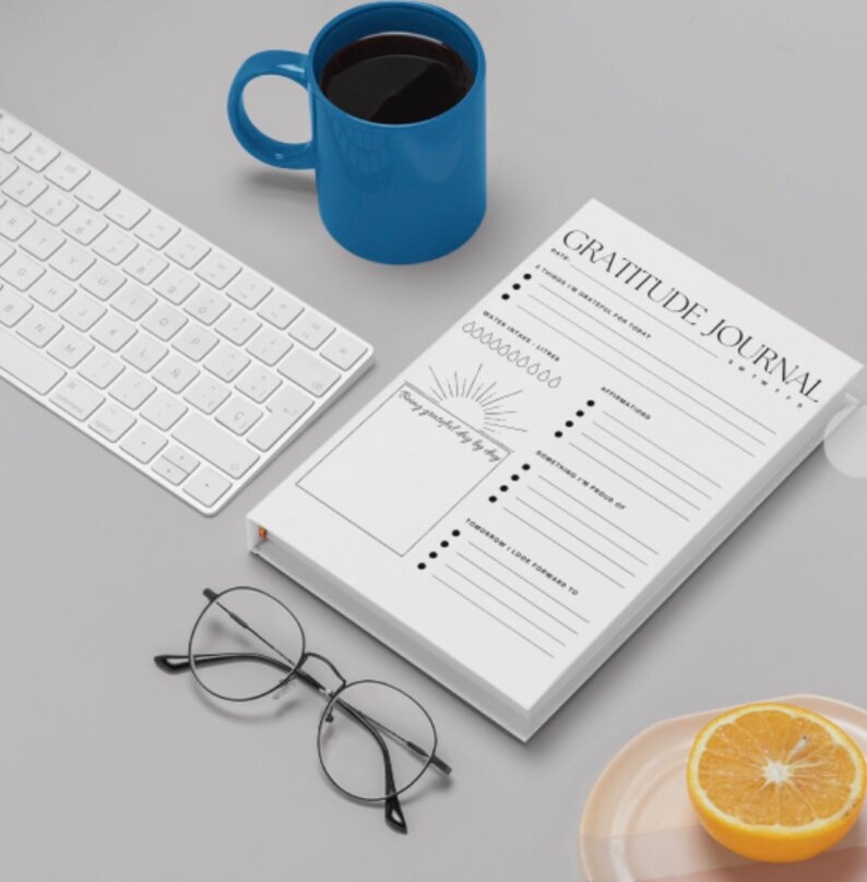 Daily Gratitude Journal Digital Download - Etsy