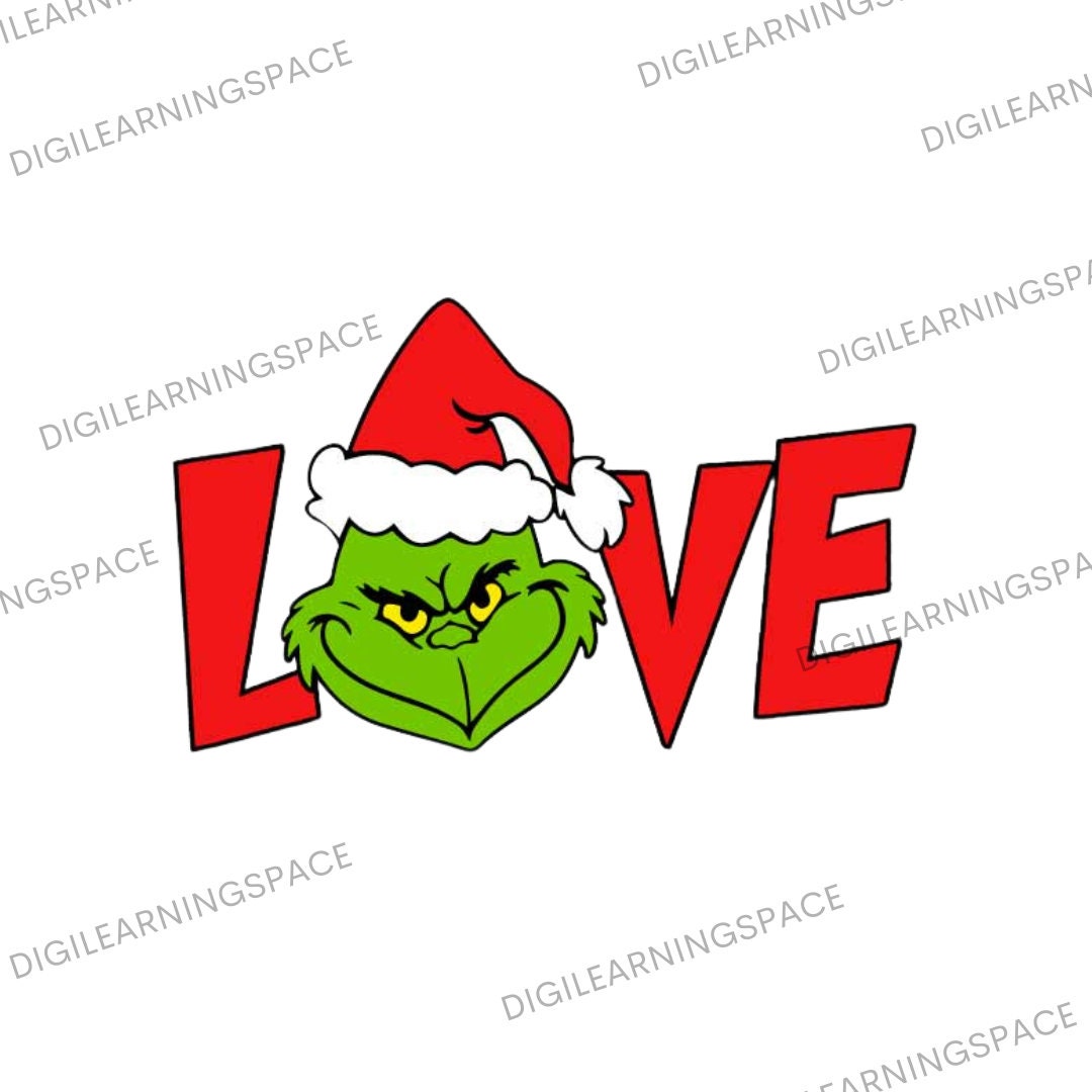 El grinch Png/ grinch Navidad png / Amor grinch Png/ La - Etsy España