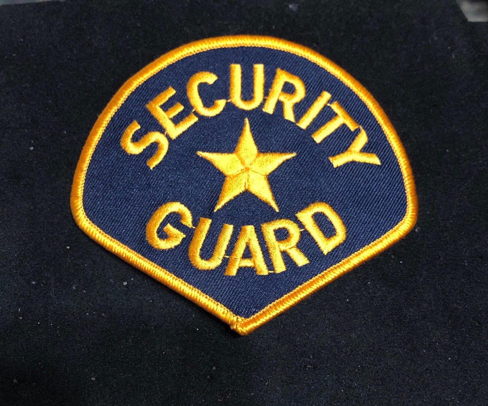 Security Guard Uniform Shoulder Patch Star. Choice - Etsy