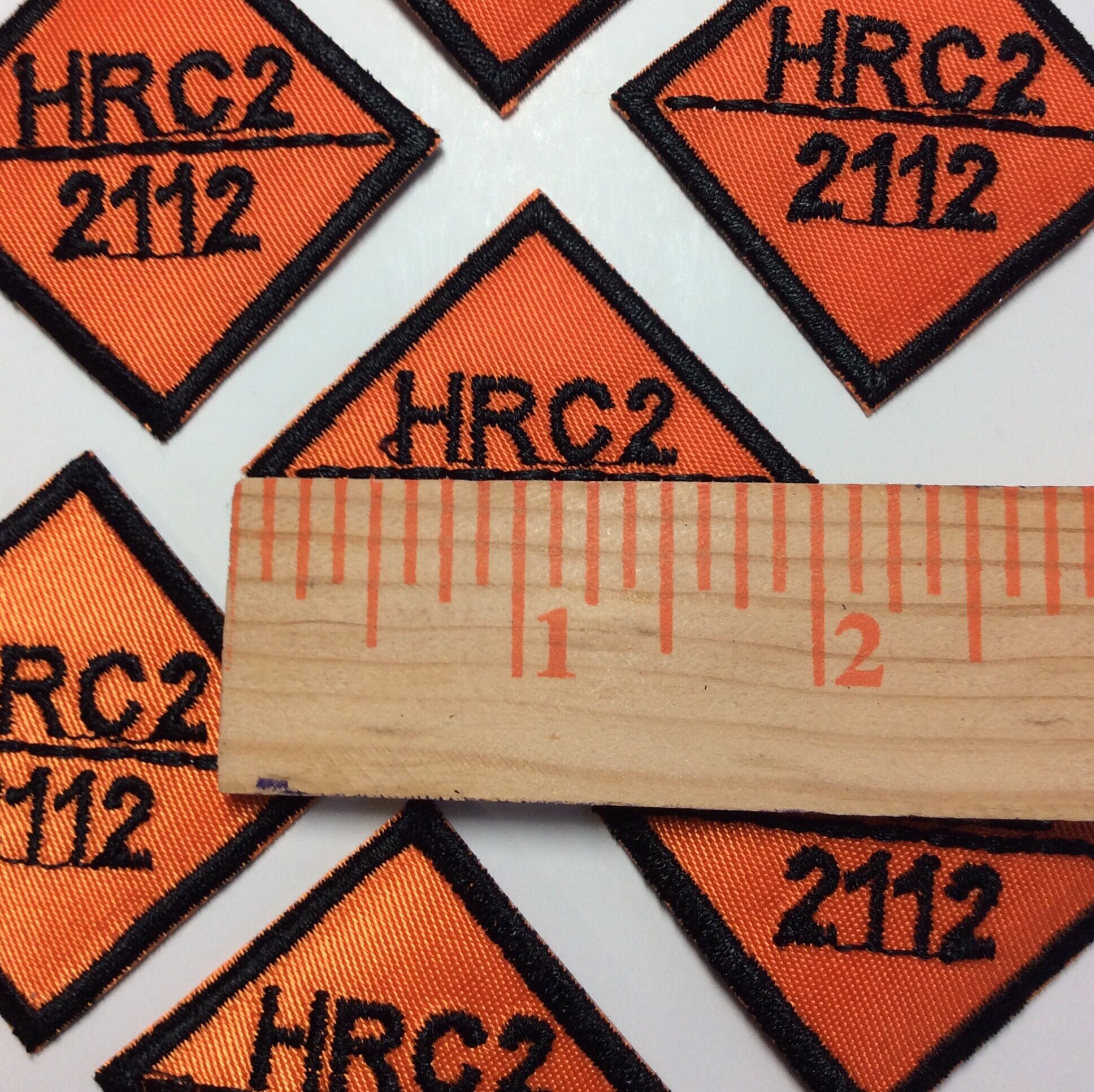 7 HRC2 2112 FR Patch Replacement Tags Fire Resistant Retardant FRC ...