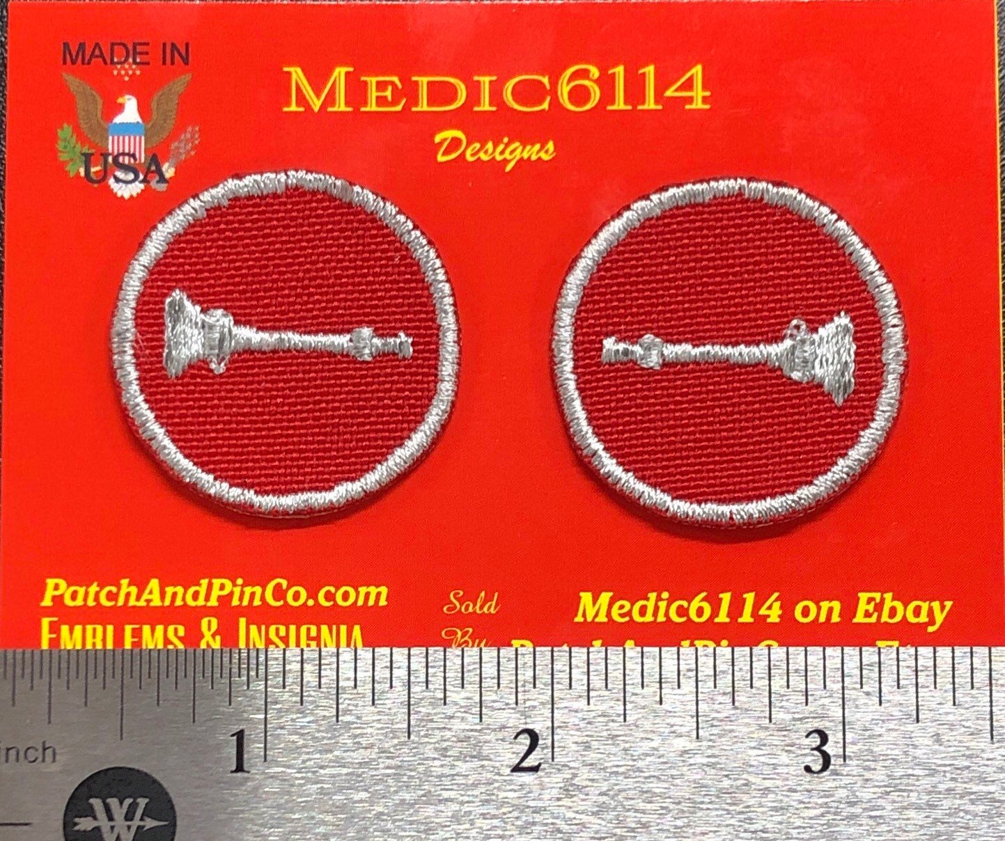Embroidered Lieutenant Rank Insignia 1 Bugle Patch 1.2 Inch - Etsy