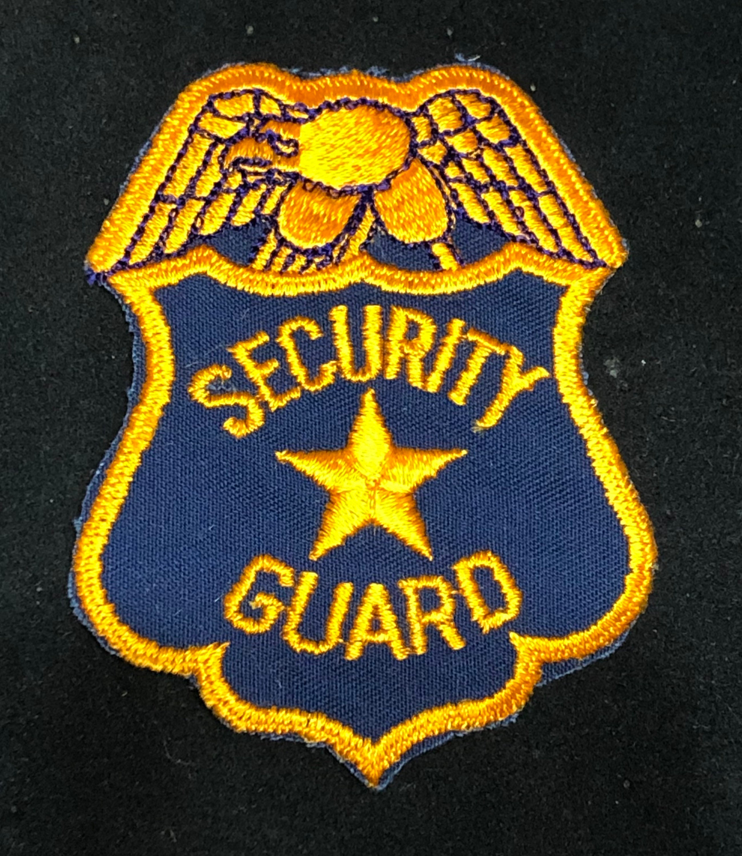 Security Guard Uniform Shoulder Patch Eagle Star. Choice - Etsy