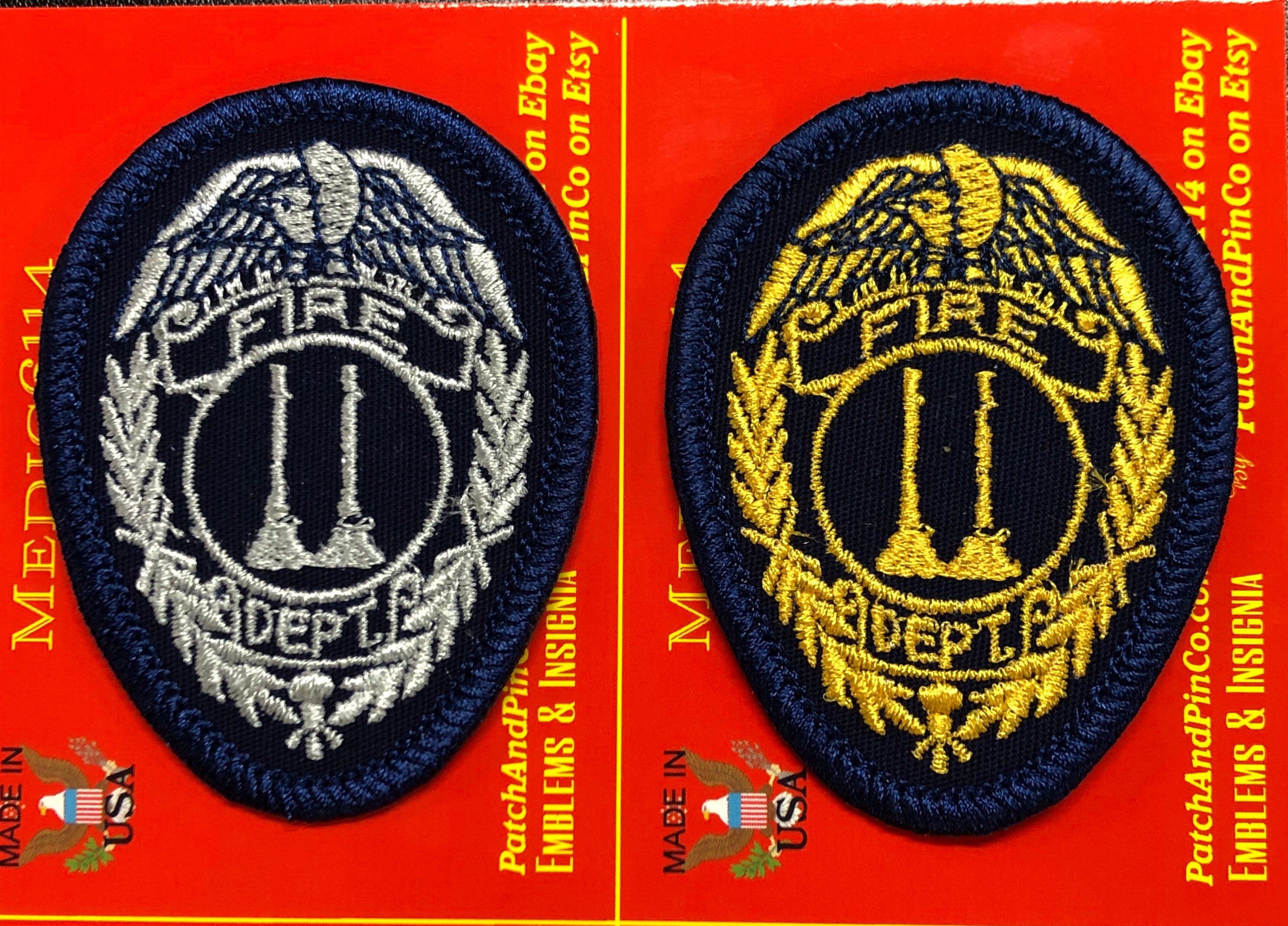 Fire Truck Badge Reels Product