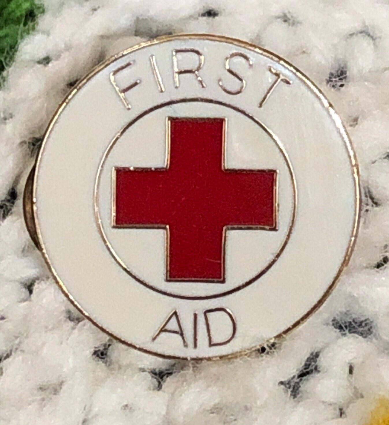 First Aid Red Cross Lapel Pin - Etsy