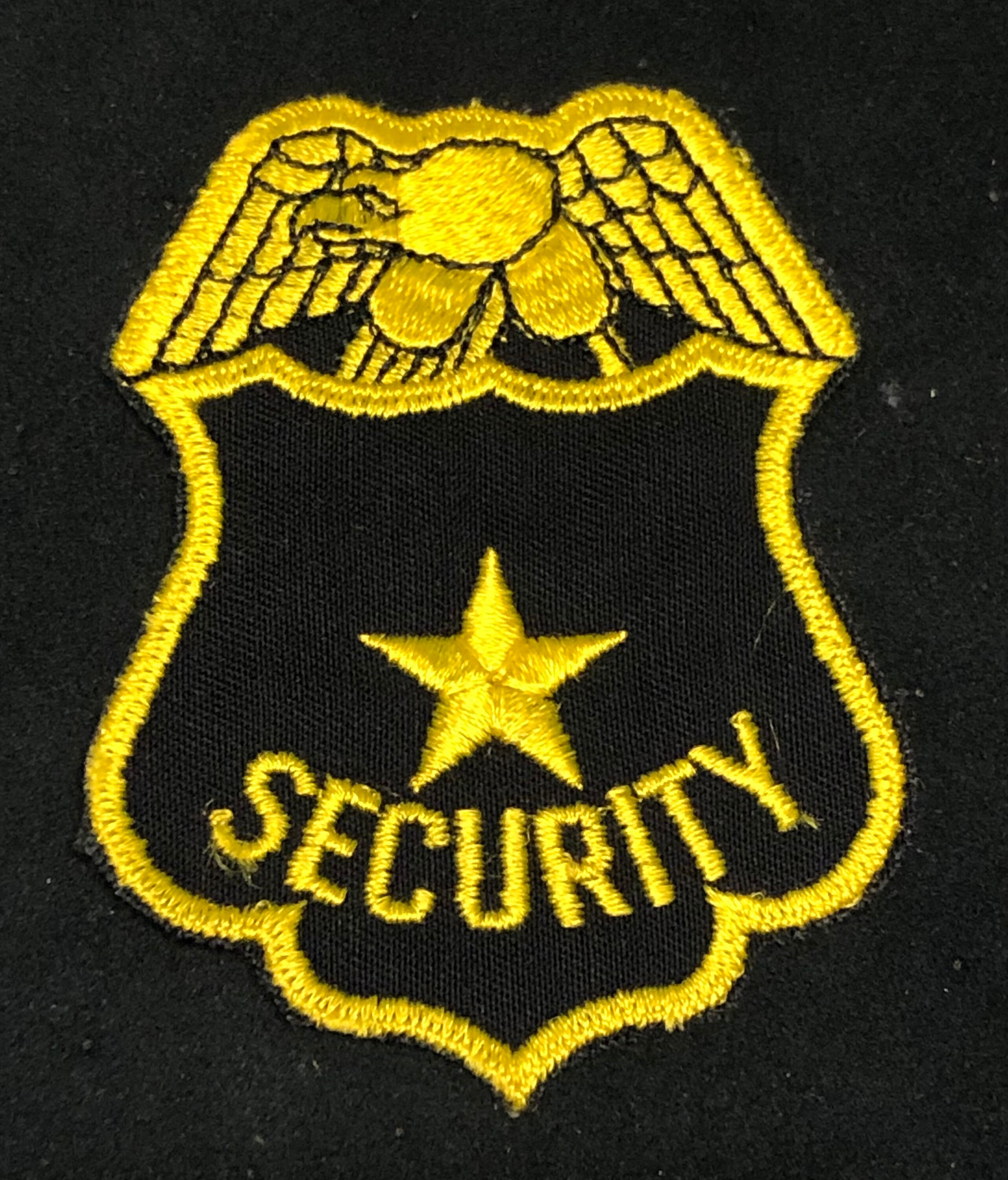 Security Guard Uniform Shoulder Patch Eagle Star. Choice - Etsy