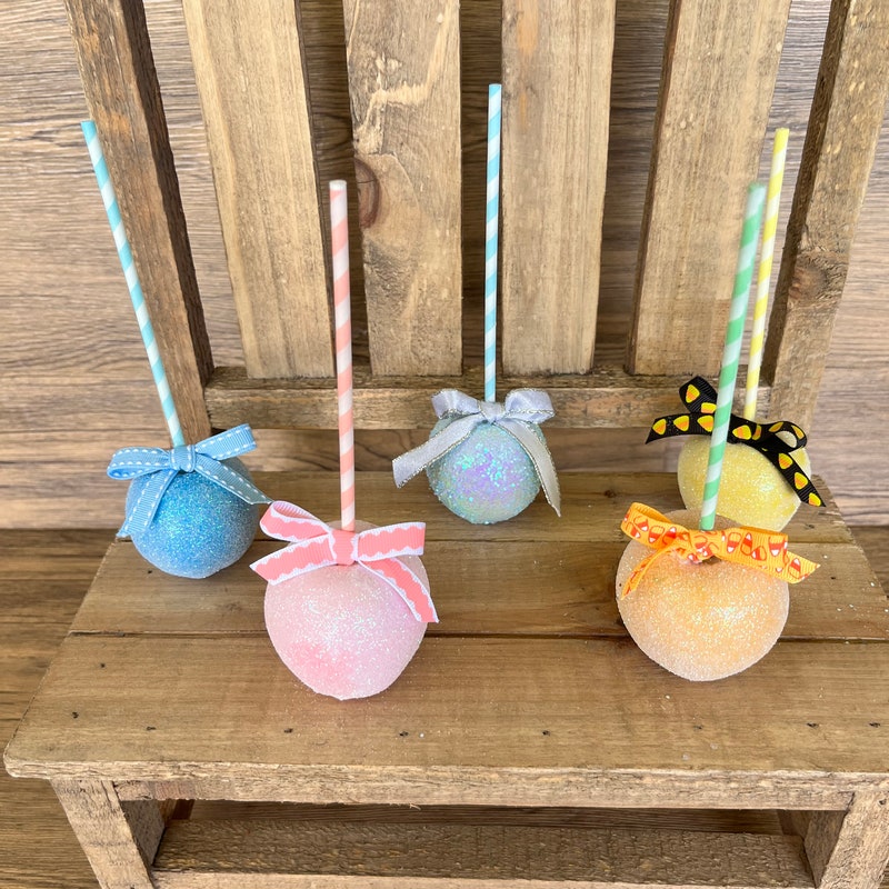Glitter Candy Apples - Etsy