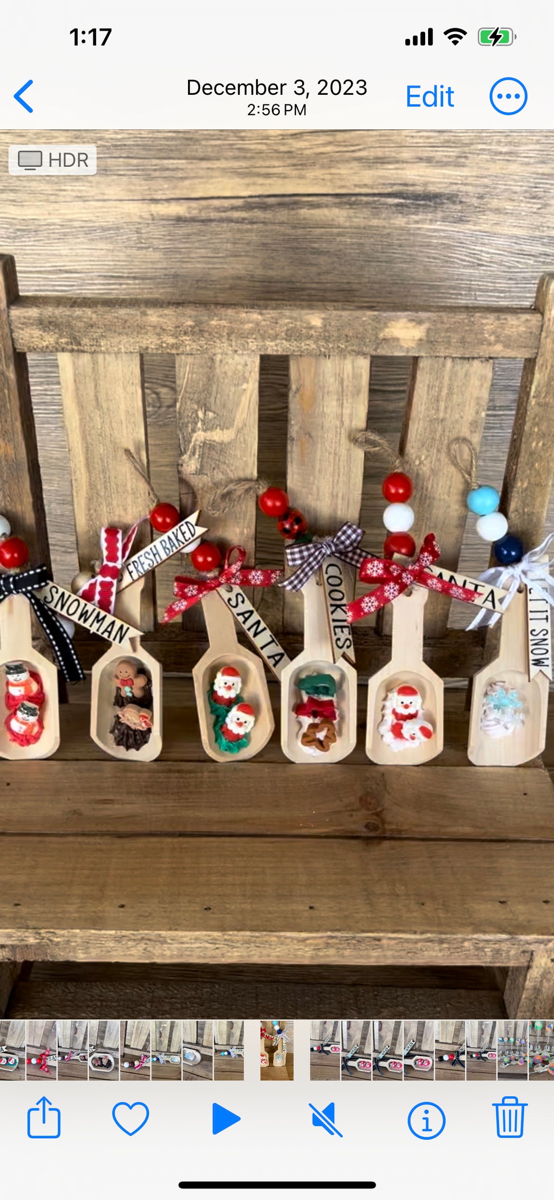Faux Mini Scoops, Fake Decorative Mini Scoops, Tier Tray Décor ...