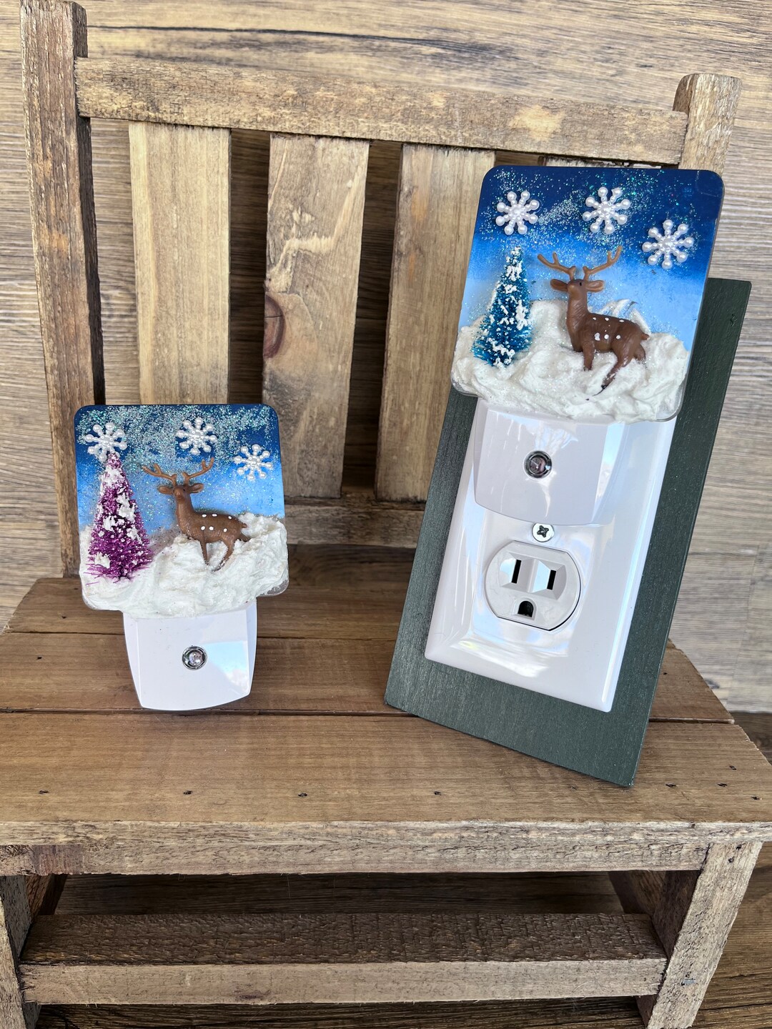 LED Dusk to Dawn Christmas Night Lights, Light Sensing, Safety Light ...