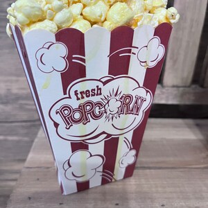 Faux Medium Size Popcorn, Faux Buttered Popcorn, Movie Popcorn, Photo ...