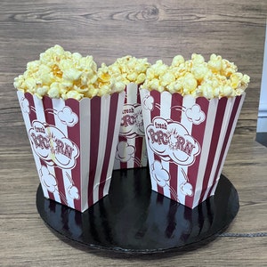 Faux Medium Size Popcorn, Faux Buttered Popcorn, Movie Popcorn, Photo ...