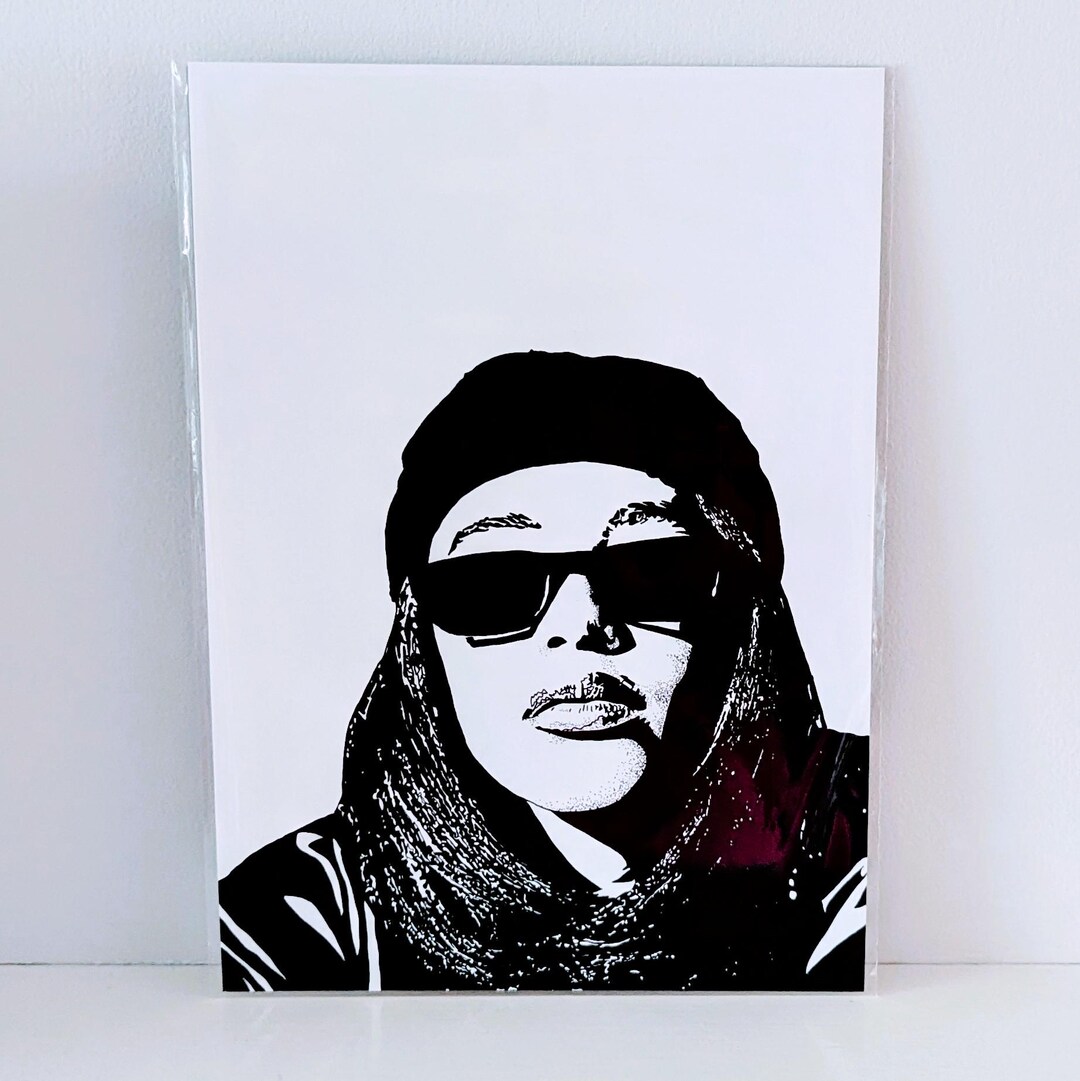 AALIYAH Print - Etsy