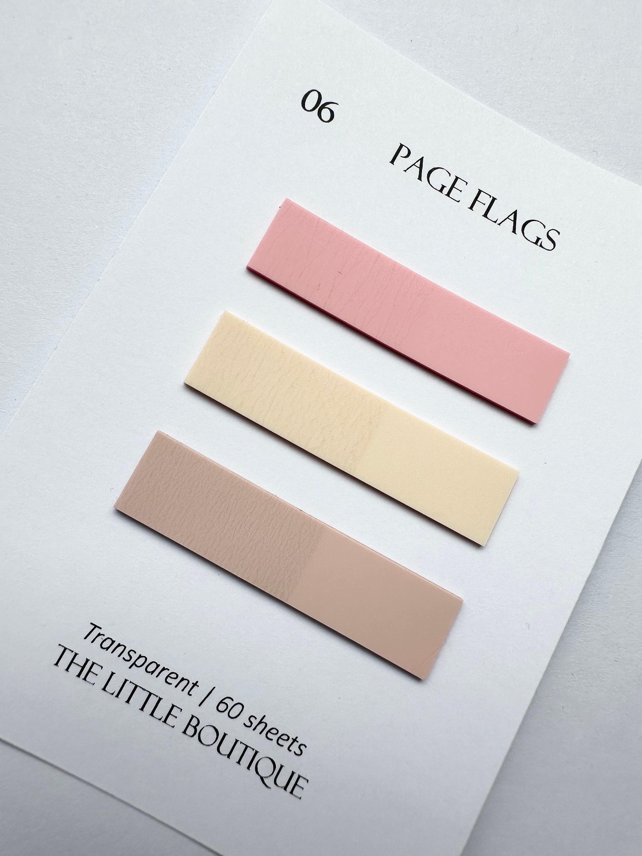 Page Flags, Page Tabs, Planner/journal, Annotation Tabs, Transparent ...