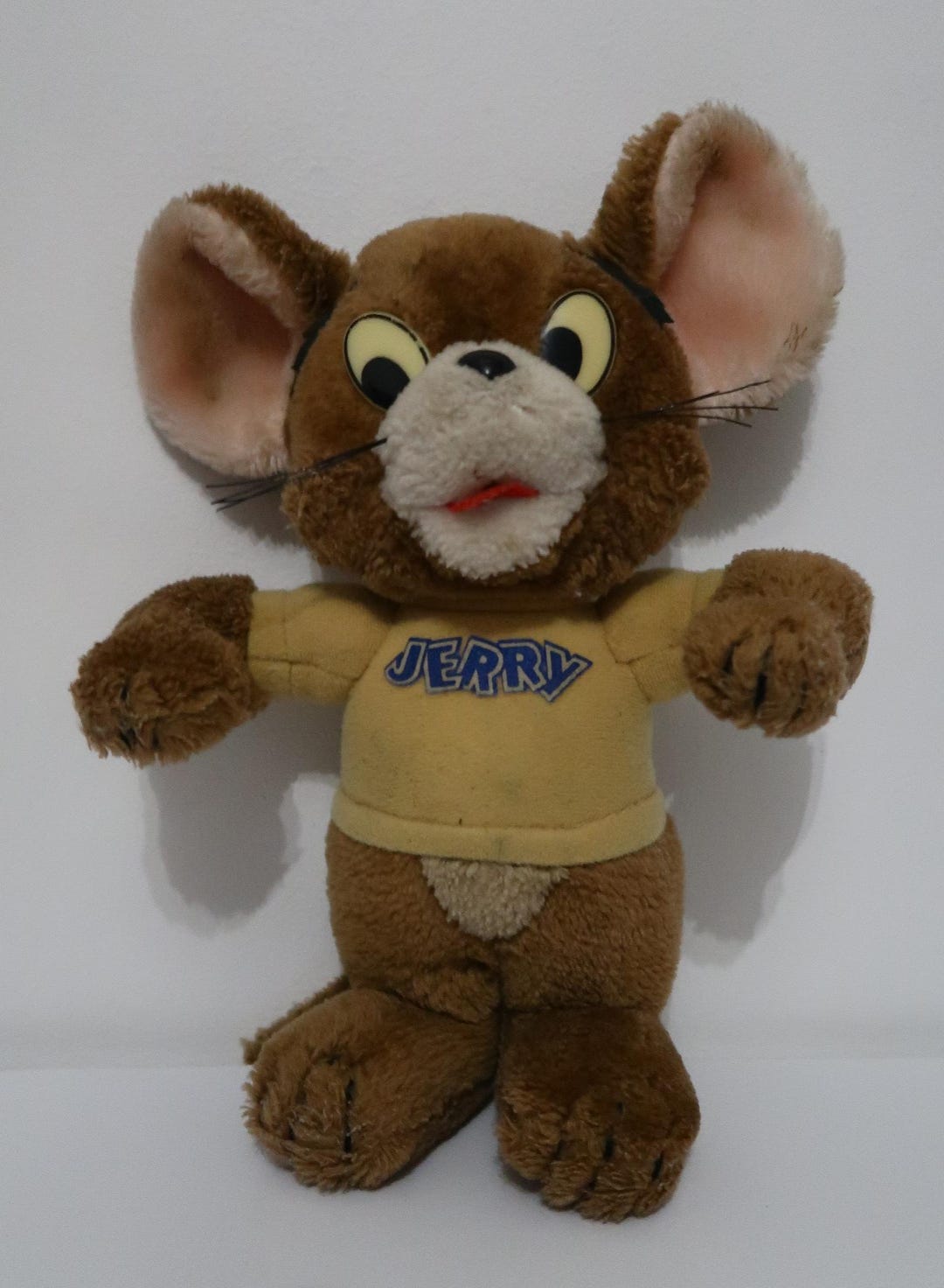 Vintage Jerry Plush Toy — 1957 MGM / 1940 Loew’s Ren, Pre‑owned ...