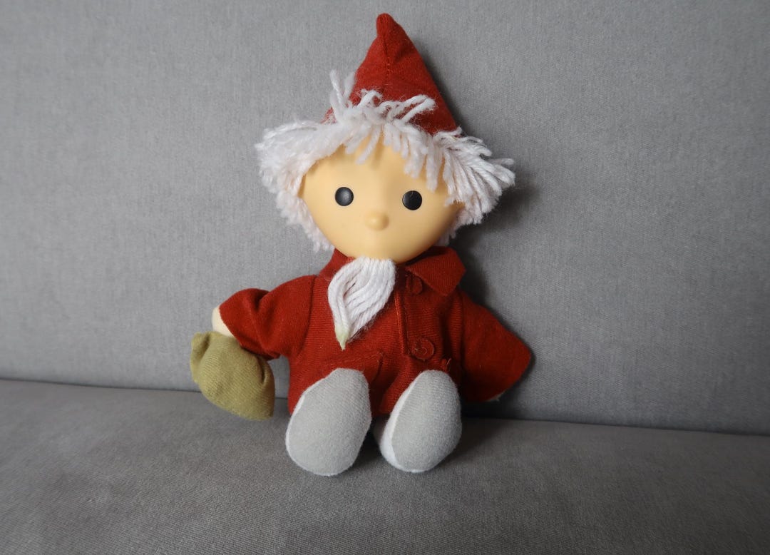 Sandman Plush Toy With a Plastic Face, Rotating Head. Made in 2013 ...