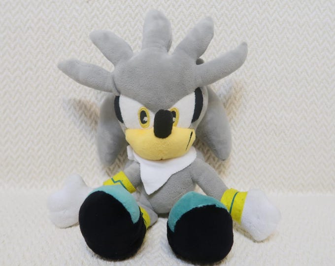 Silver the Hedgehog Plush Toy - Soft & Detailed Collectible - Perfect ...