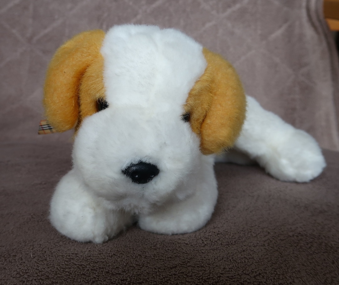 Vintage TY Labrador Puppy Plush. Rare 2000 Romper Dog Toy. Sad Eyes ...