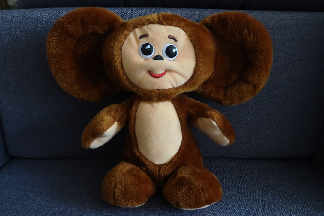 Cheburashka. Vintage Plush Toy. Soviet Plush. Russian Doll. Cartoon ...
