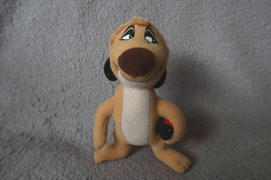 Timon Meerkat With a Ladybug at Hand. Rare Collectible Toy. Official ...