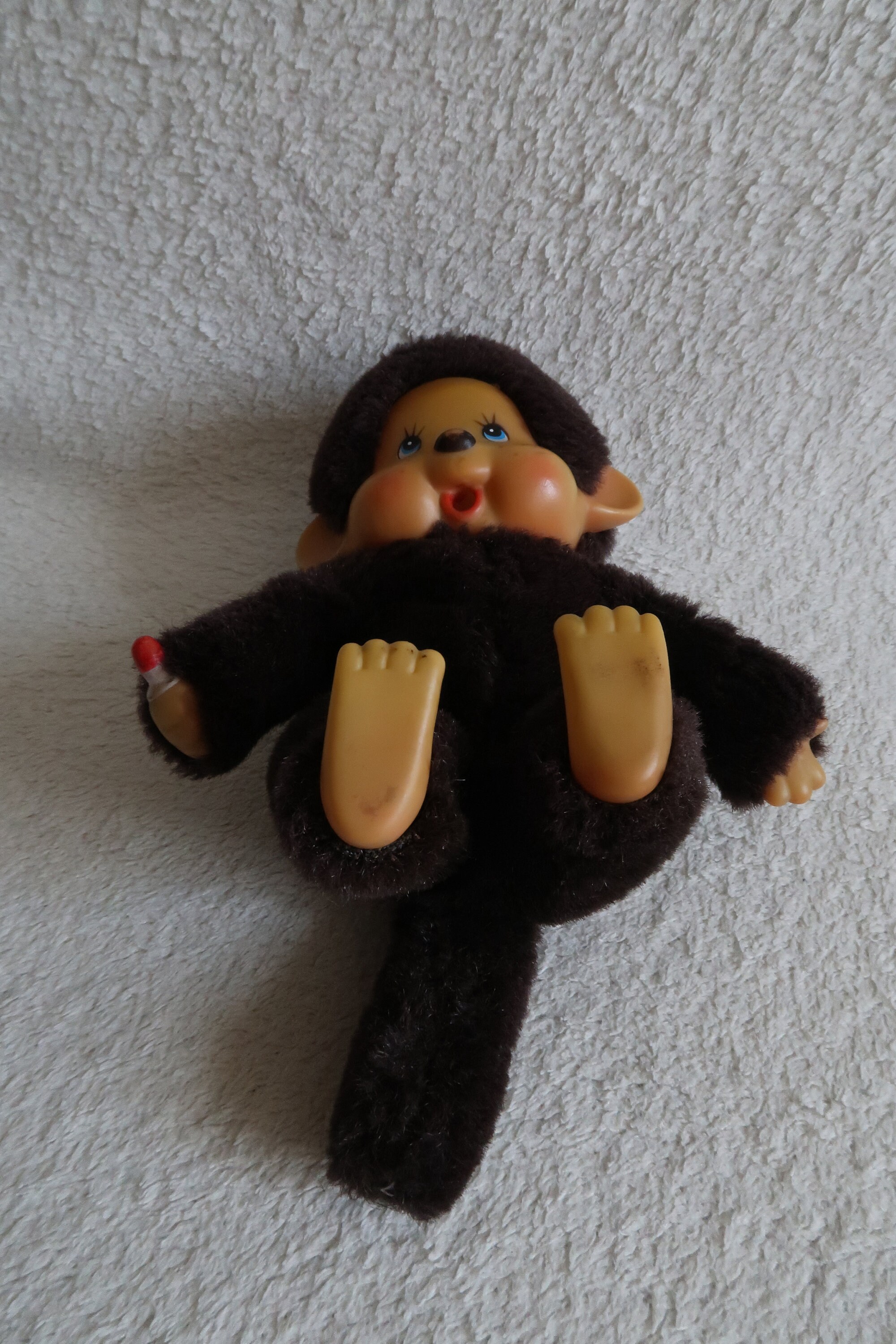 Vintage Plush Doll From the 70s-80s. Monchichi Monkey. Plastic Face ...