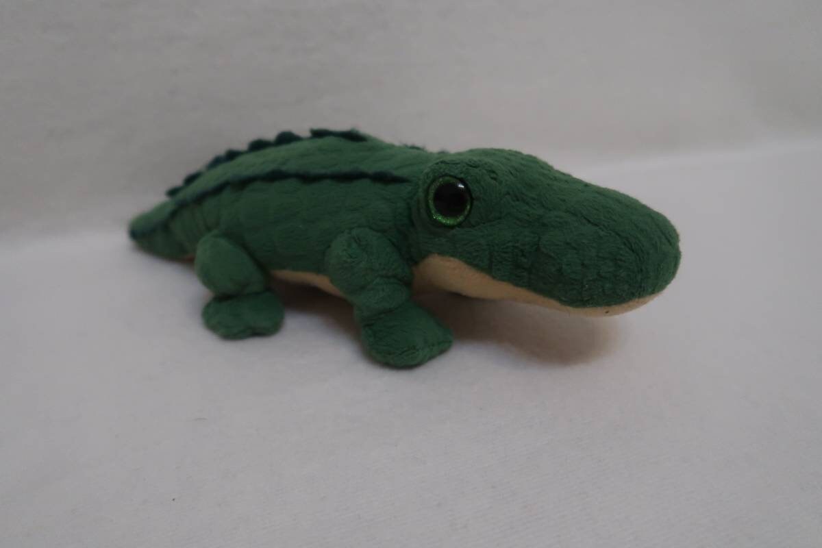 Rare Plush Alligator. Green Crocodile Spike. the Beanie Boos Collection ...