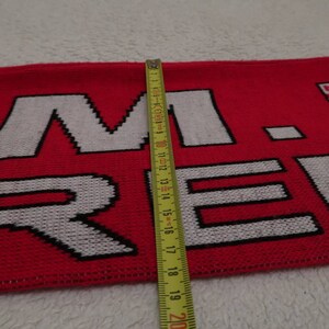 Stylish Reversible Bar Scarf. Manchester United FC. Red Devils. With ...