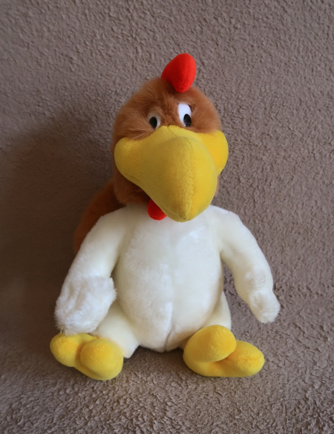 Foghorn Plushie. Cartoon Fun. Soft Bird Toy. Home Charm. WB Plaything ...