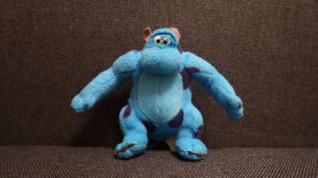 Sully. Plush Monster. Monster University. Blue Purple Color. Height 12 ...