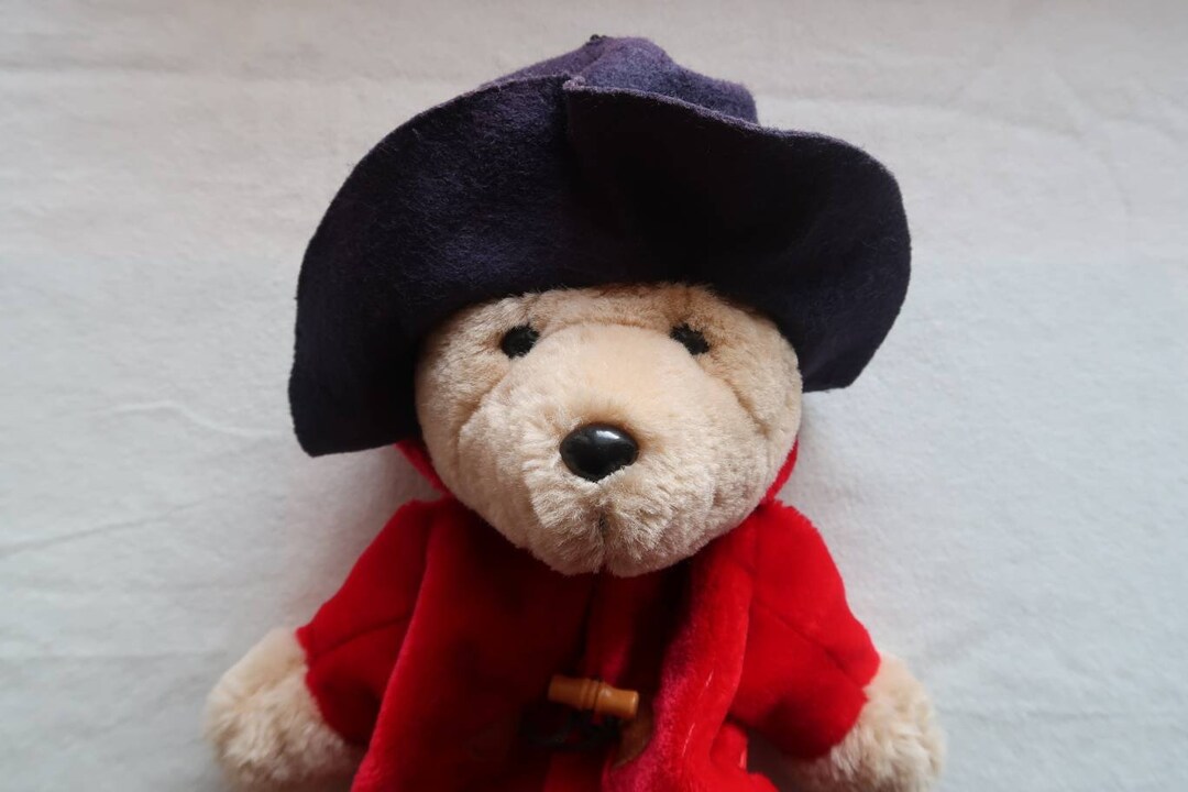 Paddington Bear Plush Toy: Fashy, Red Jumpsuit, 55cm - Etsy