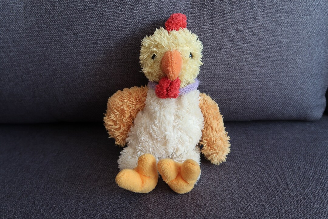 Vintage Kuschelwuschel Rooster Plush Toy - German Brand (29cm) - Etsy