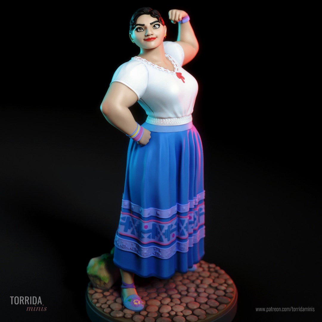 Luisa Pin up Statue & Miniature Torrida Minis DND RPG Fantasy Tabletop ...