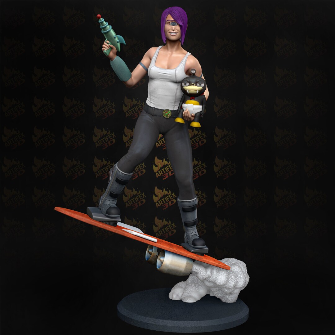 Leela Pin Up Statue And Miniature Nsfw Artifex3d Dnd Rpg Fantasy Tabletop Games Miniatures