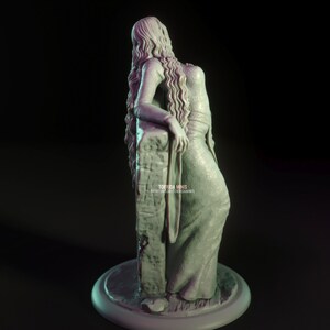 Galadriel Pin up Statue & Miniature Torrida Minis DND RPG Fantasy ...