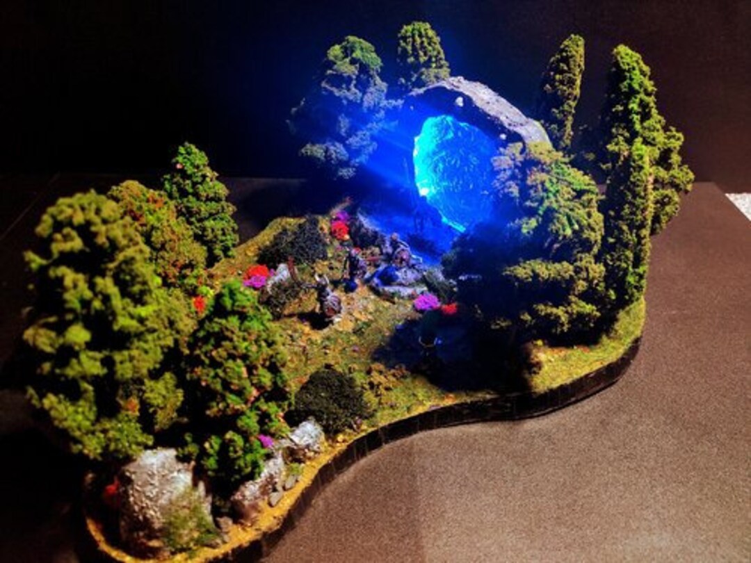 Undead Army Portal Diorama Handmade 3D Printing - Etsy