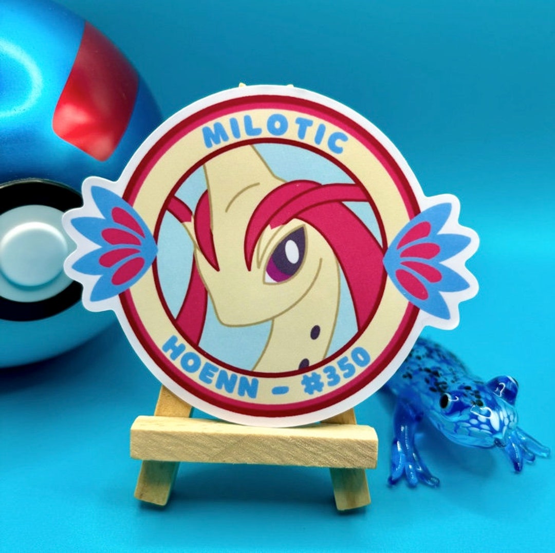 Milotic Vinyl Sticker Pokemon Sticker Weatherproof Die Cut - Etsy