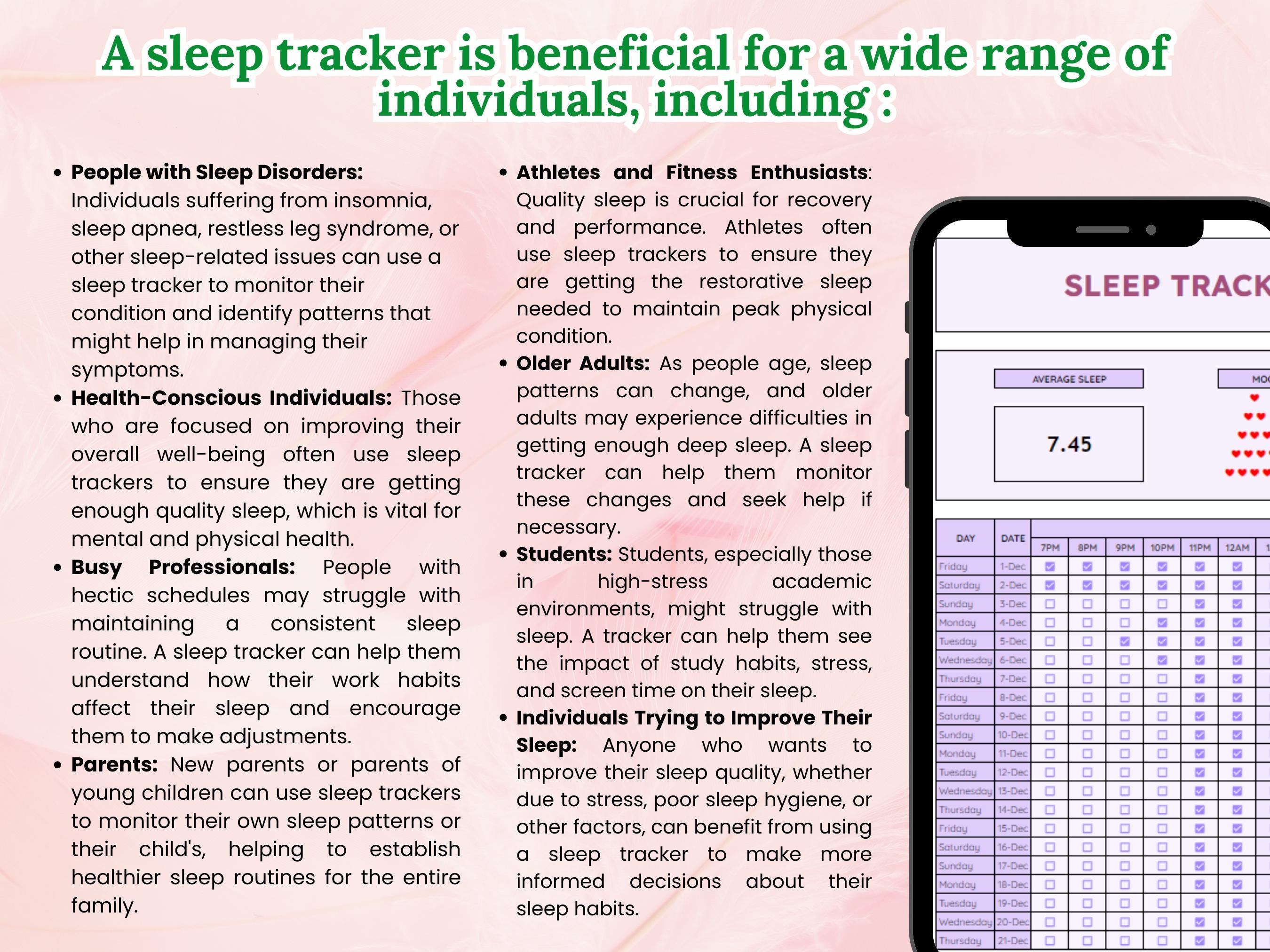 Printable Sleep Journal, Sleep Tracker, Mood Tracker, Sleep Log, Sleep ...