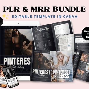 Pinterest Passive Income Done for You PLR MRR Digital Marketing Bundle ...