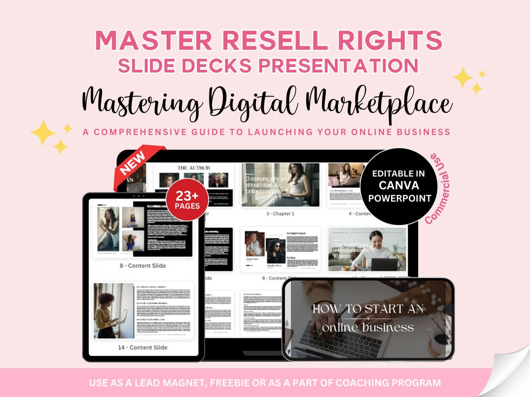 Online Business MRR Resell Slide Decks Presentation, Master Resell ...
