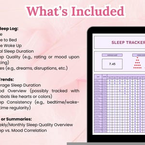 Printable Sleep Journal, Sleep Tracker, Mood Tracker, Sleep Log, Sleep ...