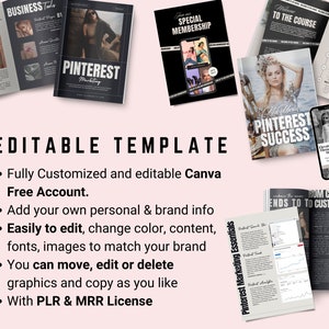 Pinterest Passive Income Done for You PLR MRR Digital Marketing Bundle ...