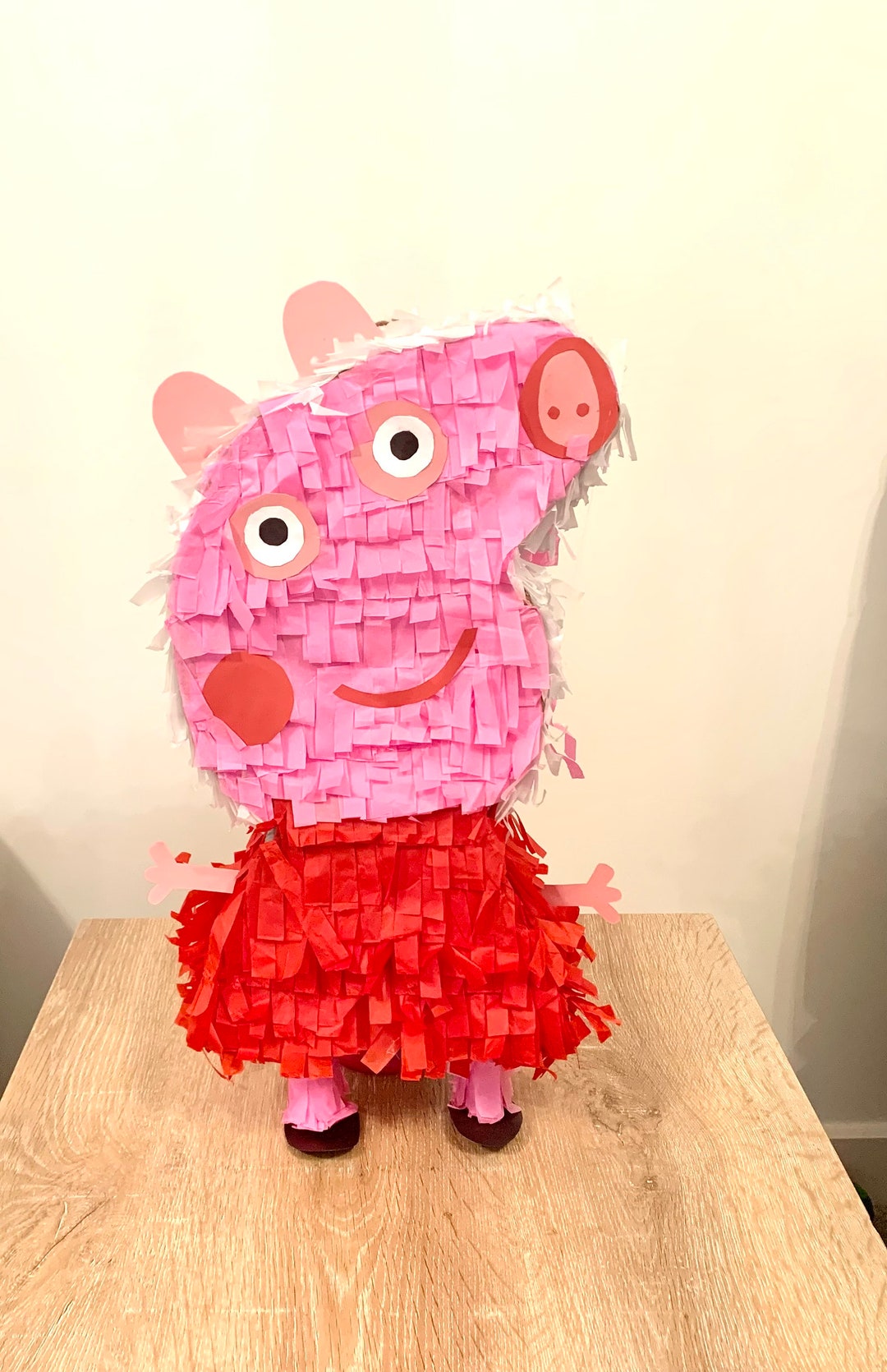 Unique Handmade Pink Peppa Pig Pinata to Brighten up Any Party/event - Etsy