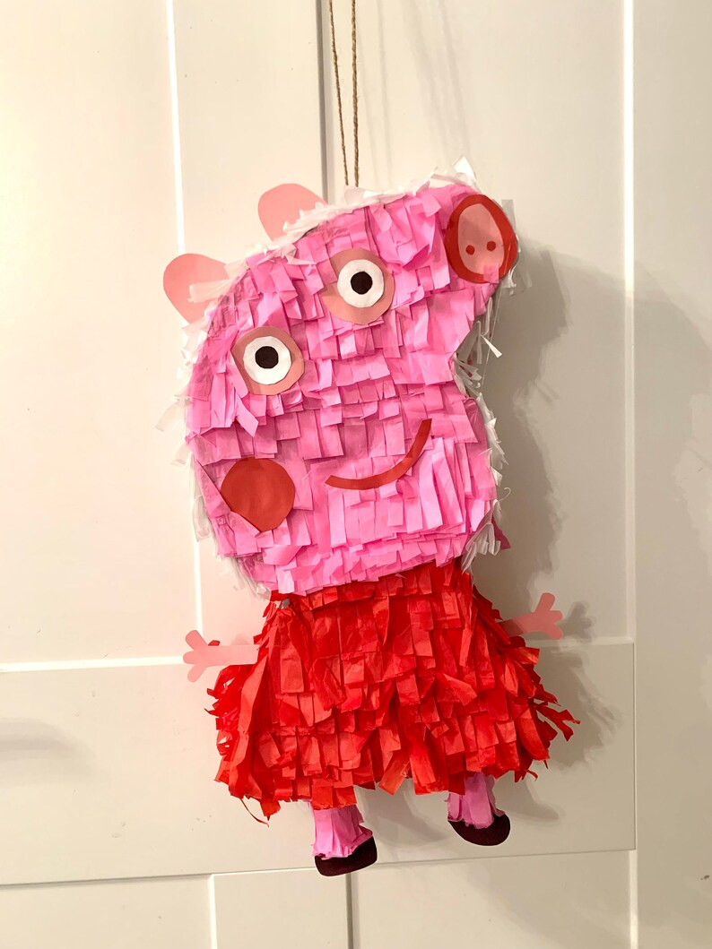 Unique Handmade Pink Peppa Pig Pinata to Brighten up Any Party/event - Etsy