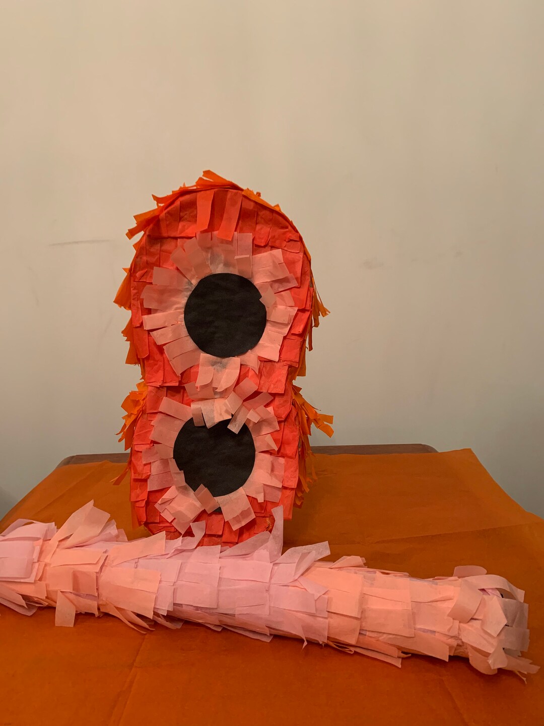 Beautiful Handmade Number 8 Birthday Piñata to Brighten up Any Party ...