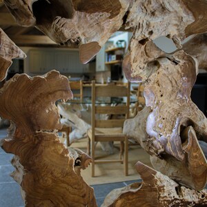 Massive Teak Root Wall Panel Harta - Etsy