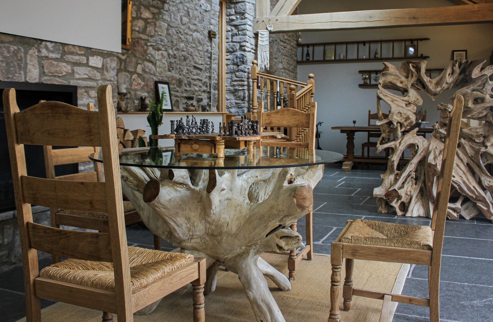 Massive Teak Root Wall Panel Harta - Etsy