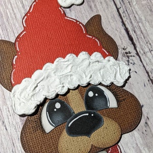 Christmas Dog Premade Paper Piecing Scrapbook Cards Creations by ...